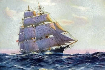 Tea Clippers: Not beaten for speed until air-freight.